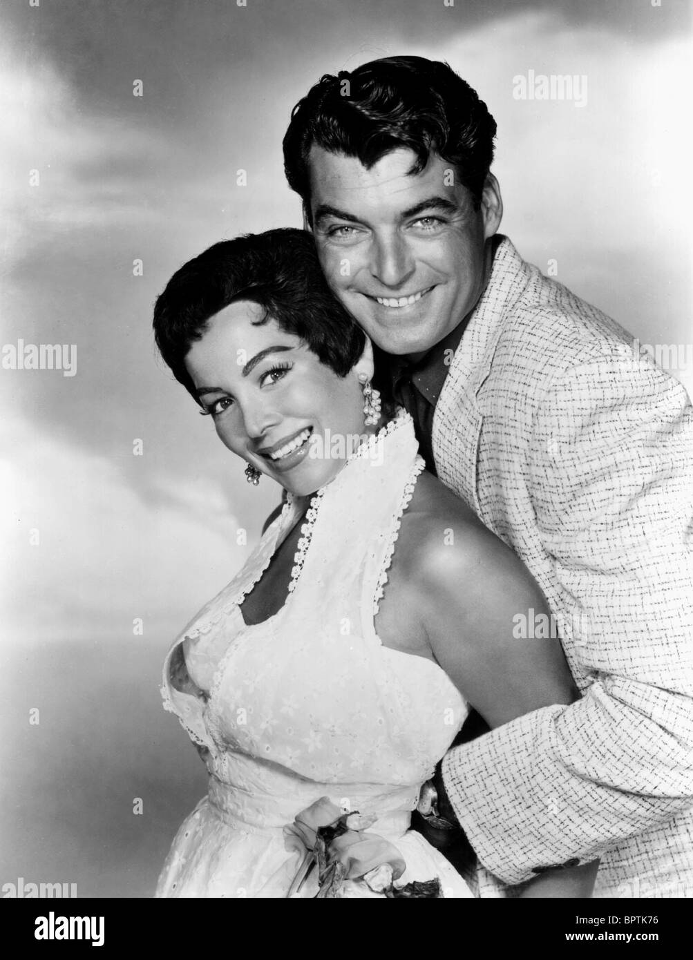 LITA BARON & RORY CALHOUN ACTRESS & ACTOR (1956 Stock Photo - Alamy