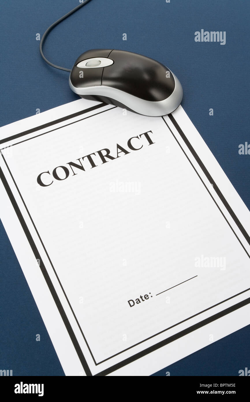 Computer contract hi-res stock photography and images - Alamy