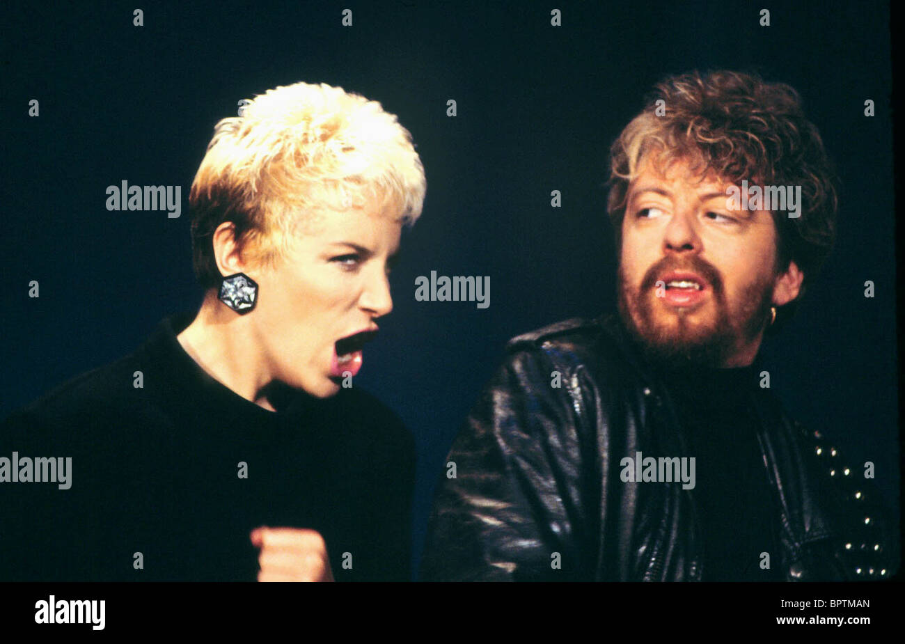 Annie Lennox Dave Stewart High Resolution Stock Photography and Images ...