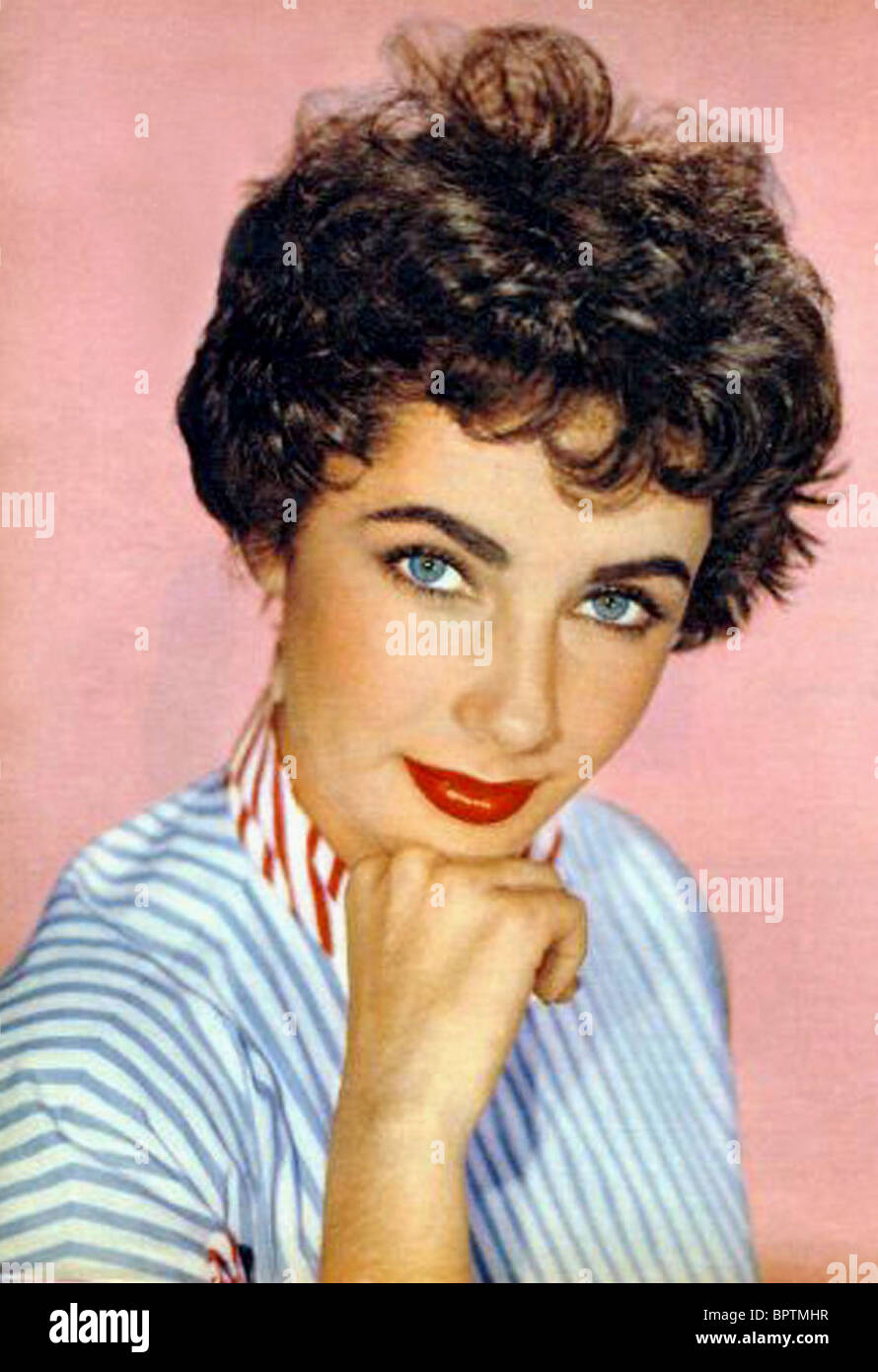 ELIZABETH TAYLOR ACTRESS (1950 Stock Photo - Alamy
