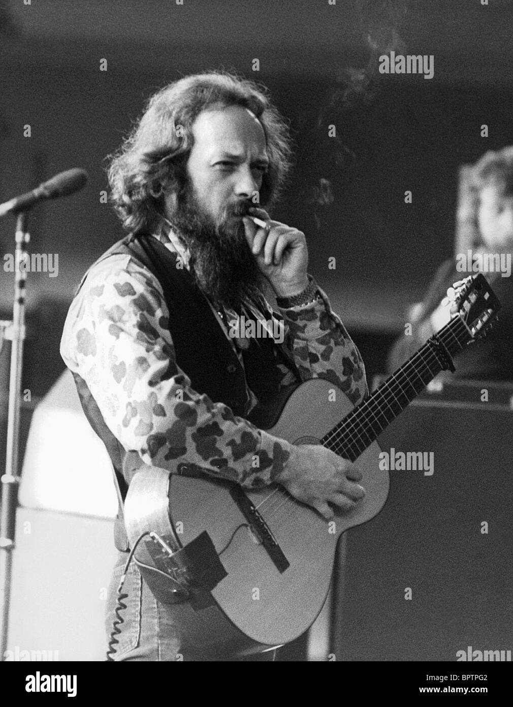 Ian Anderson And Jethro Tull Black and White Stock Photos & Images - Alamy