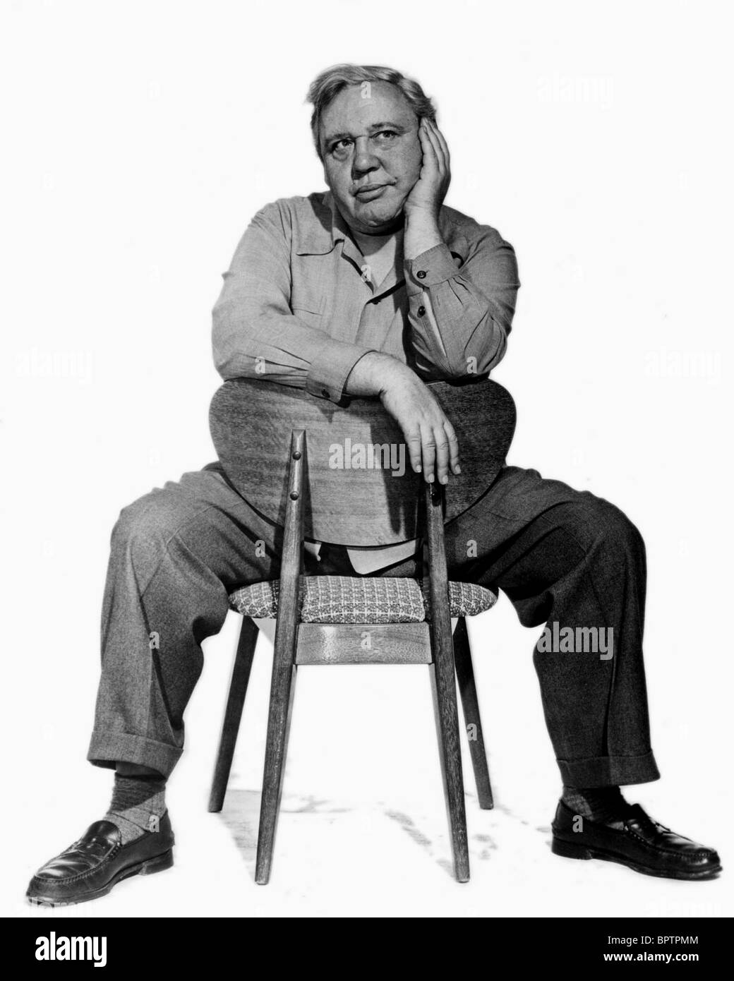 CHARLES LAUGHTON ACTOR (1953 Stock Photo - Alamy
