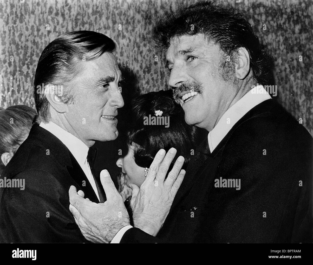 KIRK DOUGLAS & BURT LANCASTER ACTORS (1969 Stock Photo - Alamy