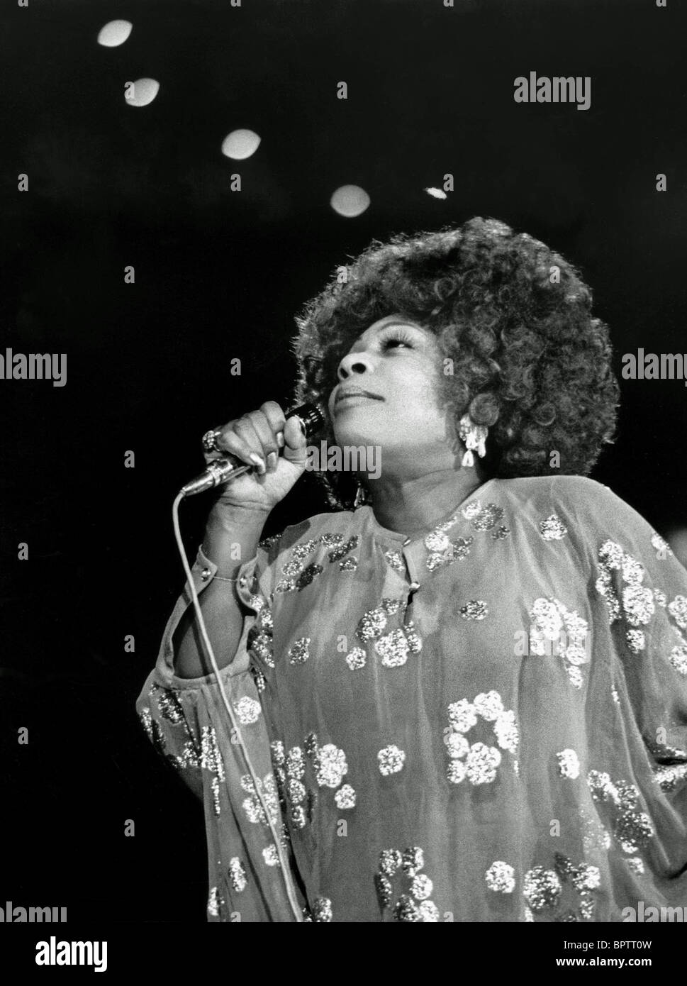 DONNA HIGHTOWER JAZZ SINGER (1970 Stock Photo - Alamy