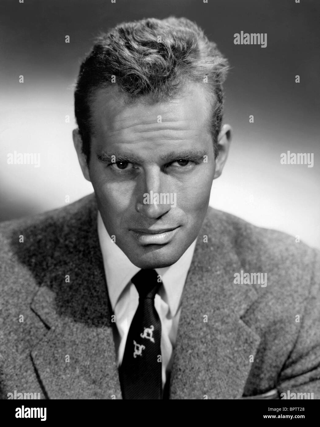 CHARLTON HESTON ACTOR (1955 Stock Photo - Alamy