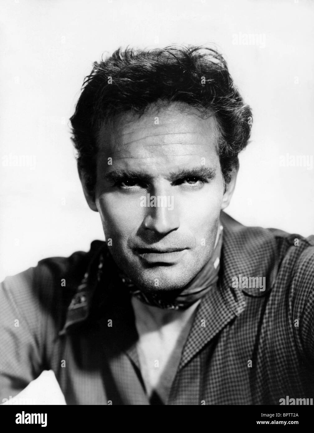 Charlton heston actor Black and White Stock Photos & Images - Alamy