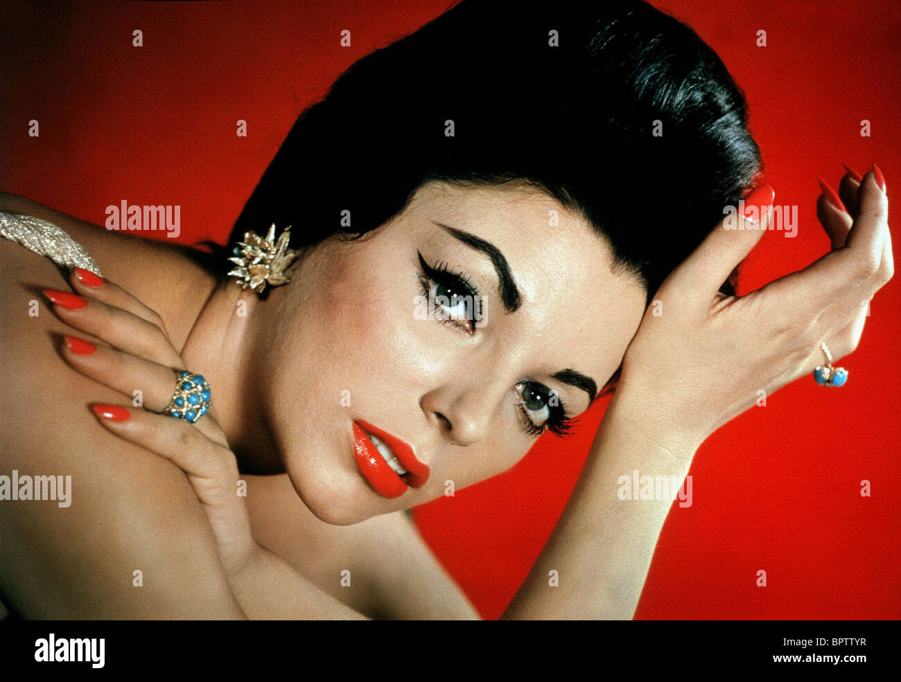 JOAN COLLINS ACTRESS (1956 Stock Photo - Alamy