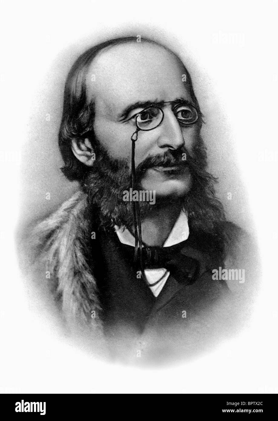 JACQUES OFFENBACH MUSIC COMPOSER (1870 Stock Photo - Alamy