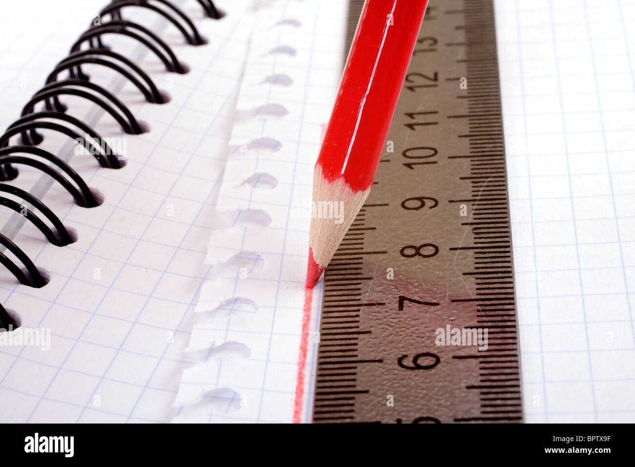 Red ruler hi-res stock photography and images - Alamy