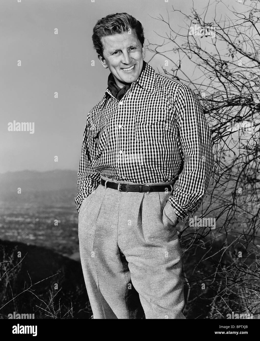 KIRK DOUGLAS ACTOR (1955 Stock Photo - Alamy