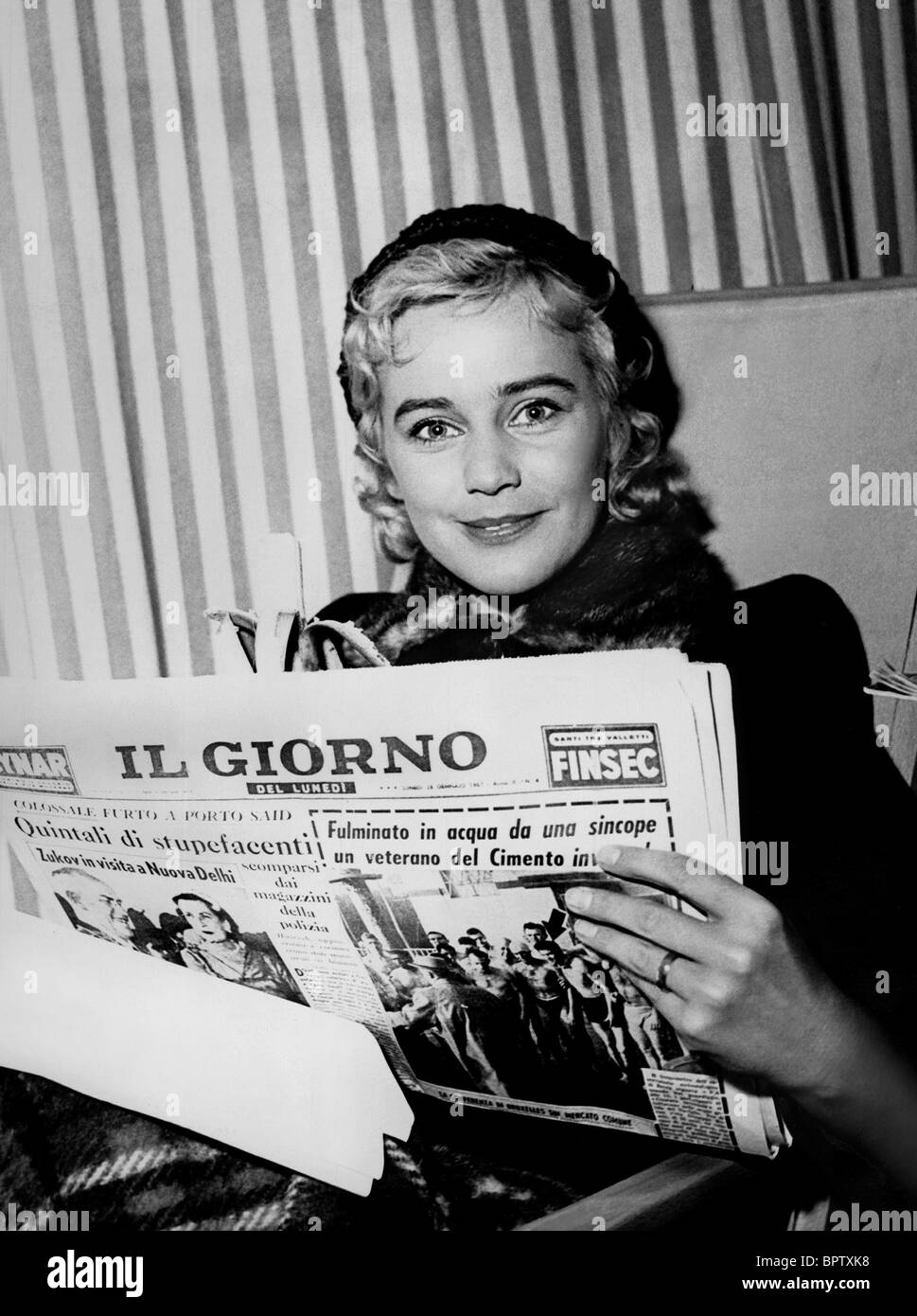 Maria schell actress 1957 hi-res stock photography and images - Alamy