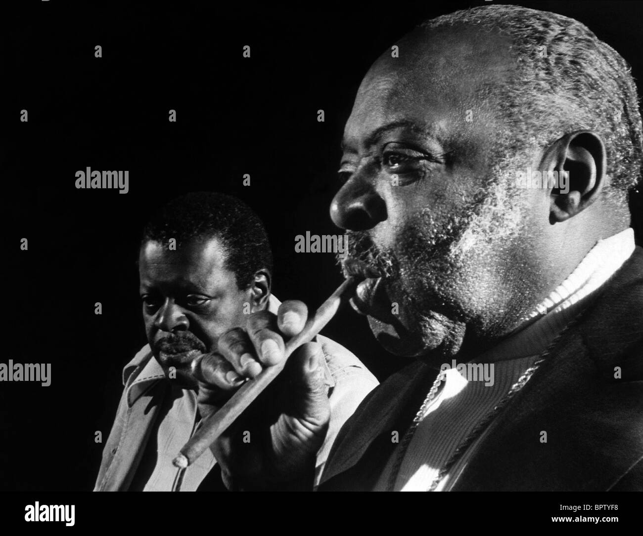 OSCAR PETERSON & COUNT BASIE JAZZ MUSICIANS (1970 Stock Photo - Alamy