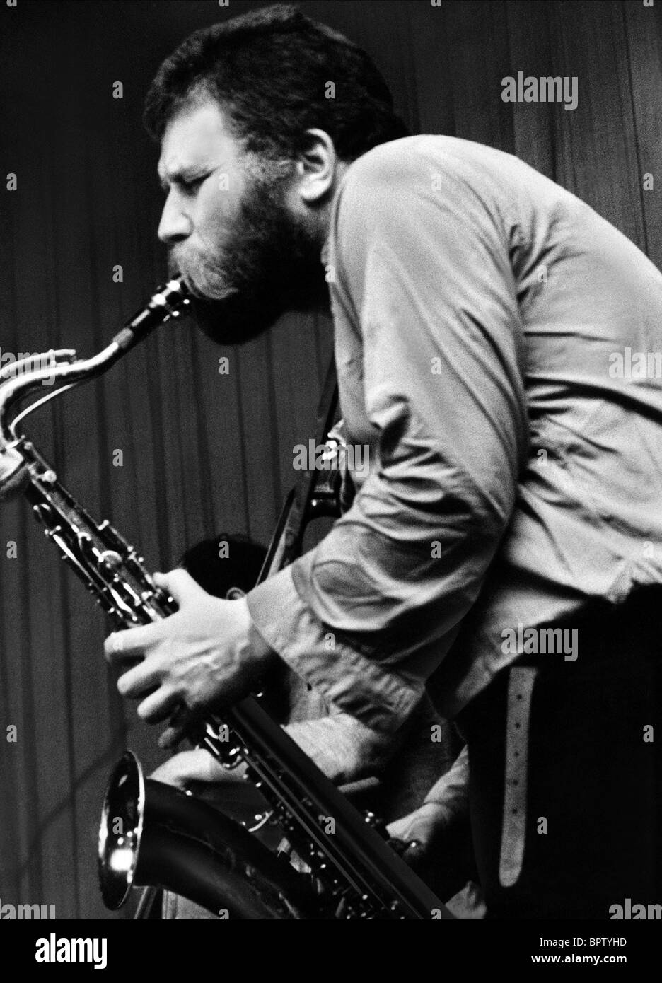 PETER BROTZMANN JAZZ MUSICIAN (1978 Stock Photo - Alamy