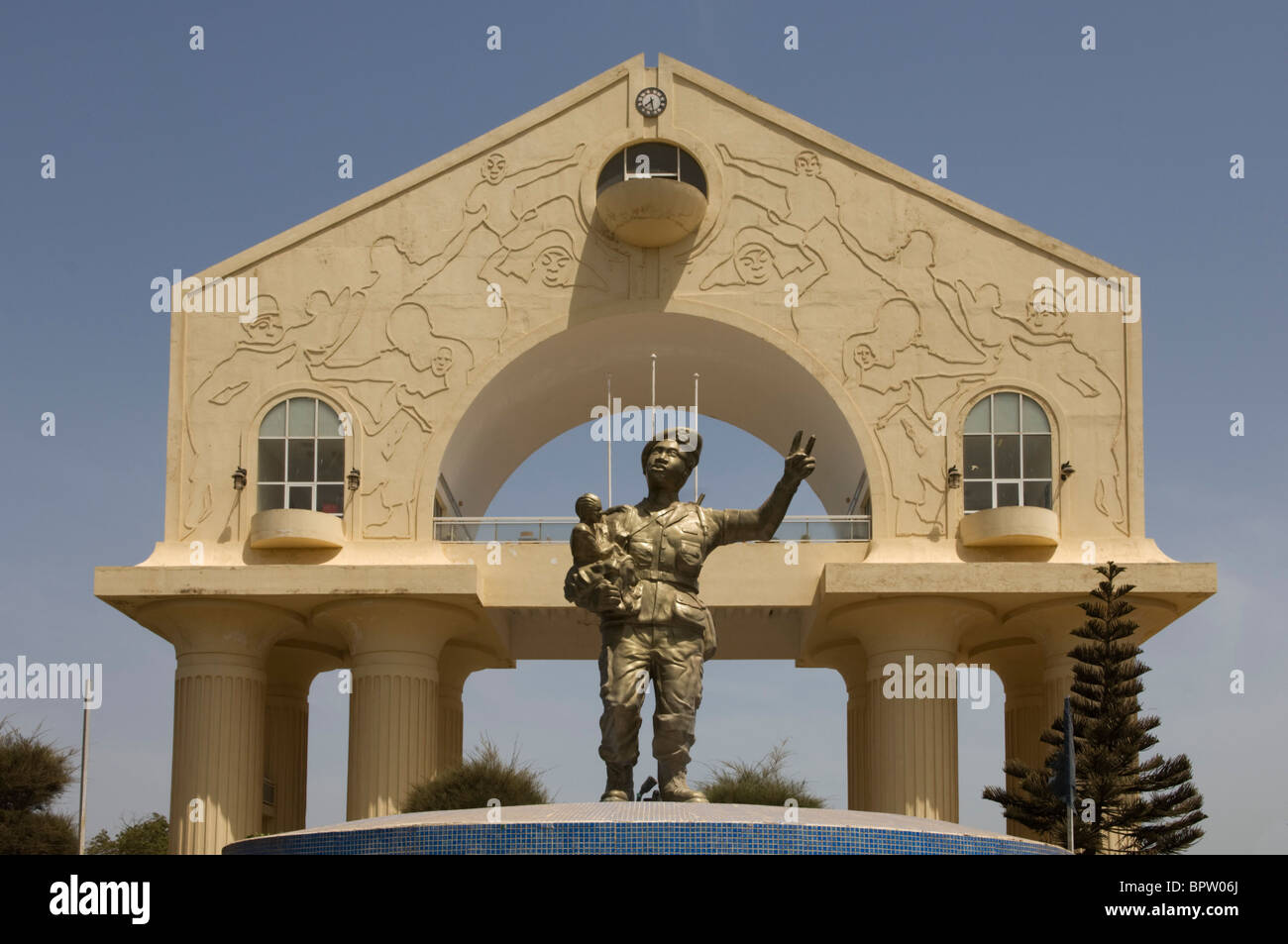 Arch 22, Banjul, the Gambia Stock Photo - Alamy
