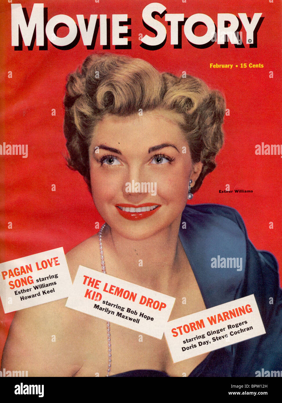 ESTHER WILLIAMS MOVIE STORY MAGAZINE COVER (1950 Stock Photo - Alamy