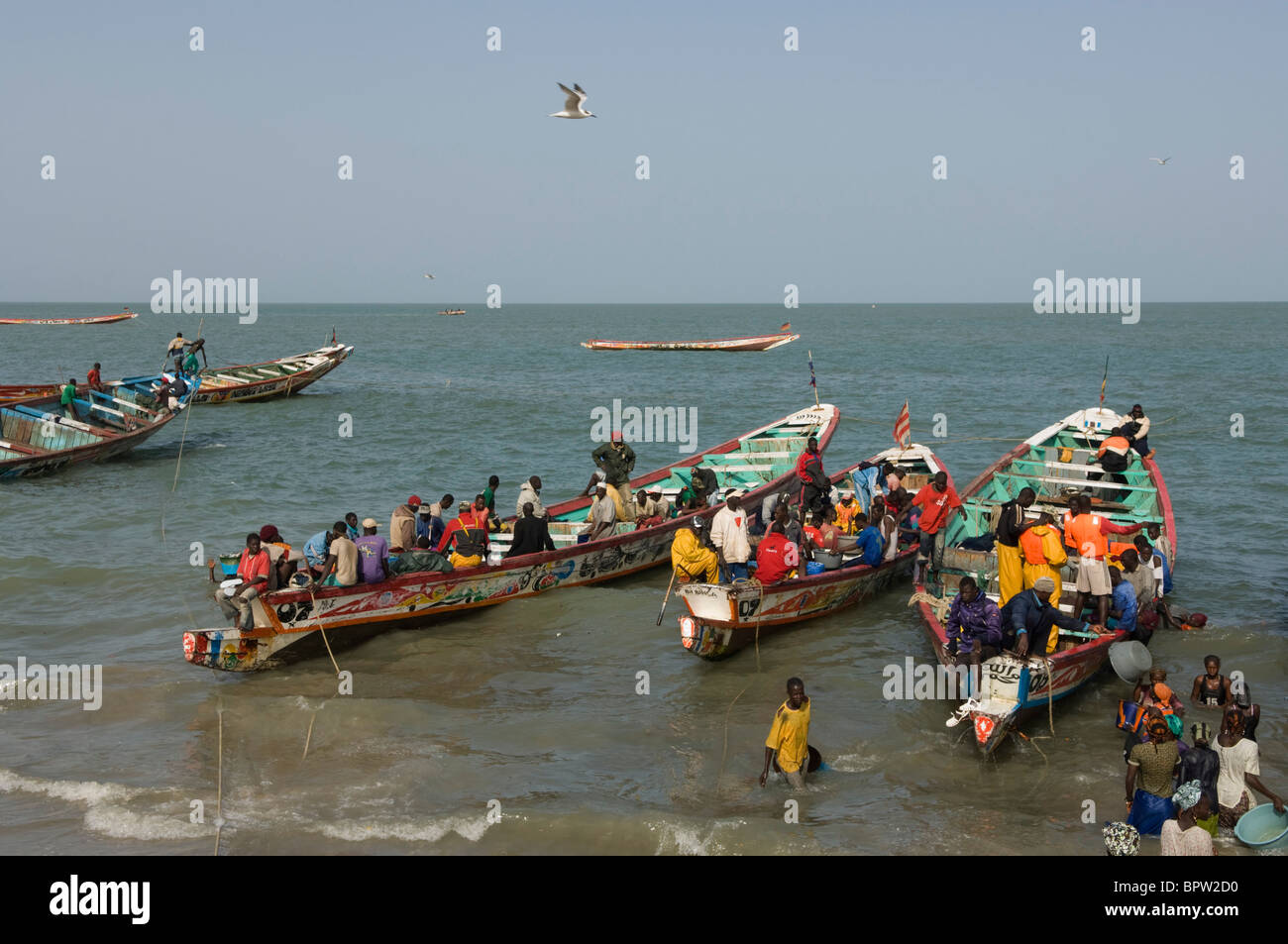 Tanji fishing village hi-res stock photography and images - Alamy