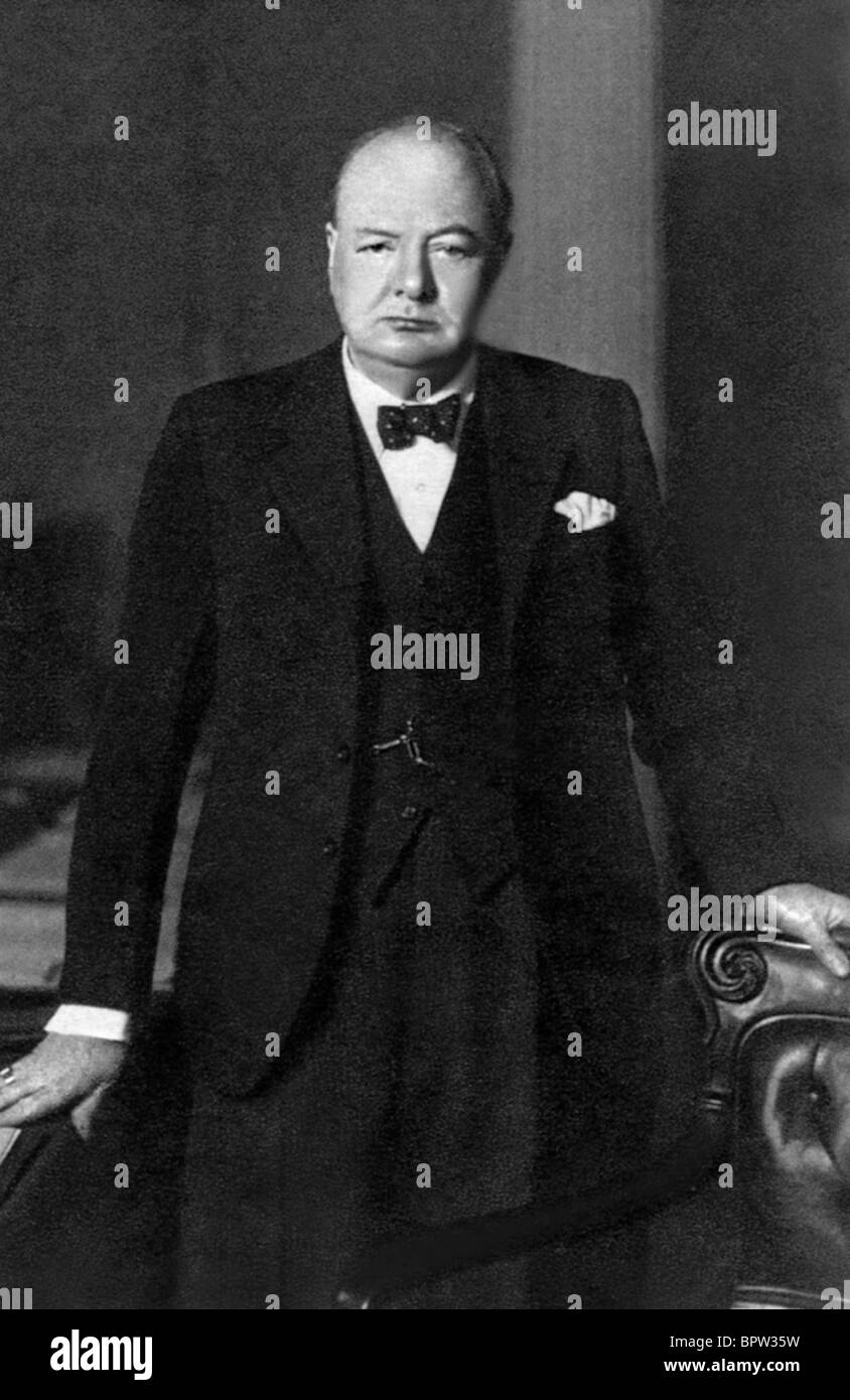 WINSTON CHURCHILL PRIME MINISTER OF ENGLAND 01 May 1943 Stock Photo - Alamy