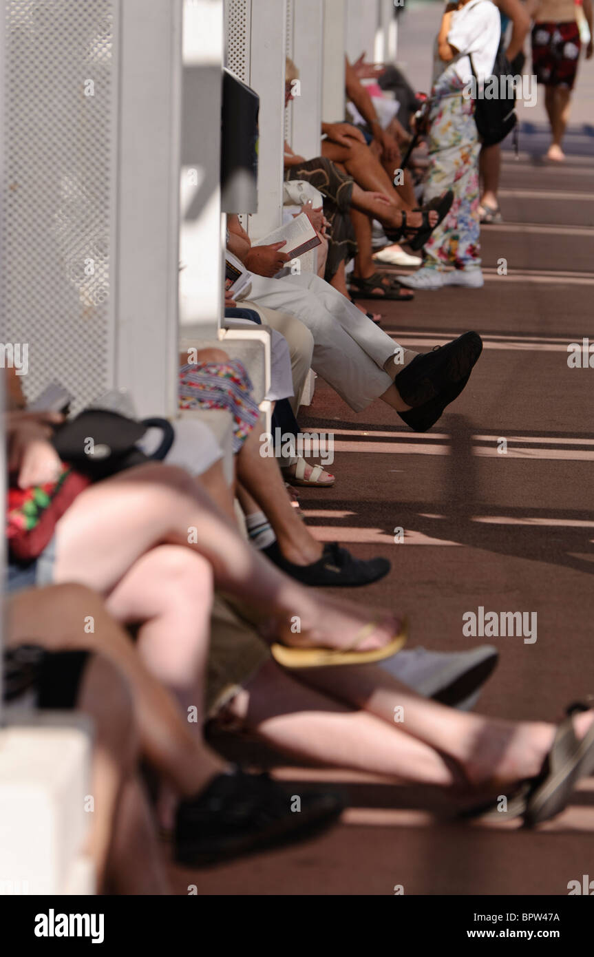 Benches Crowd Of People High Resolution Stock Photography and Images ...
