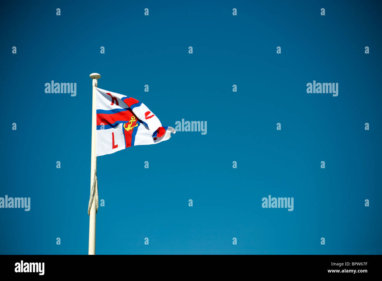 Rnli flag hi-res stock photography and images - Alamy