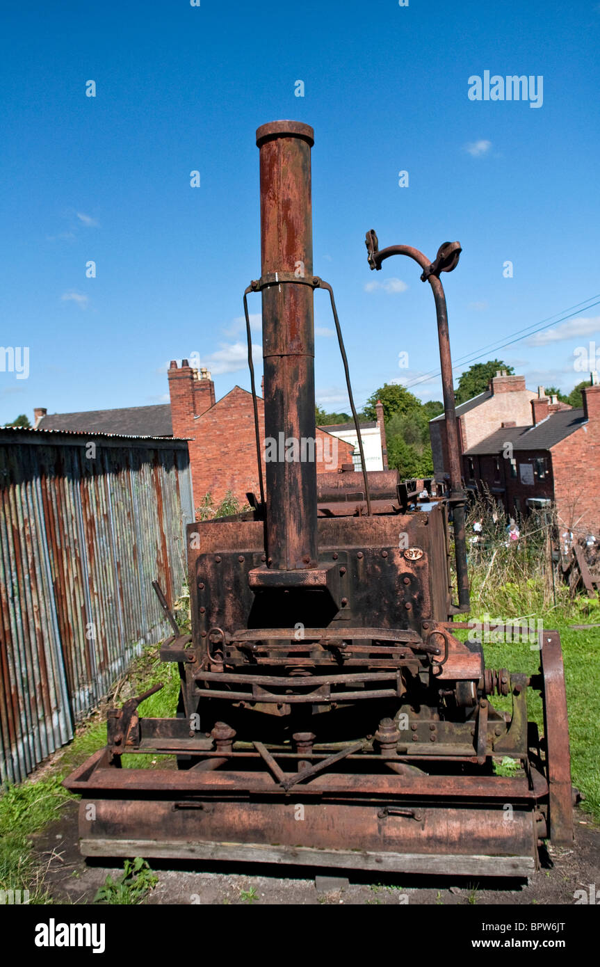 Victorian Steam powered road roller Stock Photo - Alamy