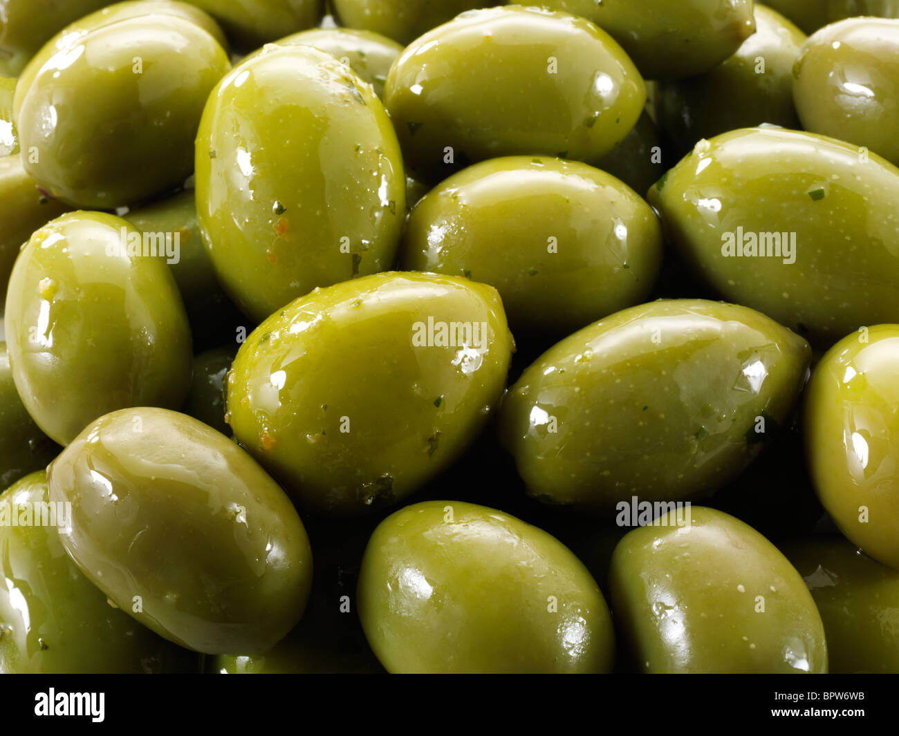Fresh green queen olives photos, pictures & images Stock Photo - Alamy