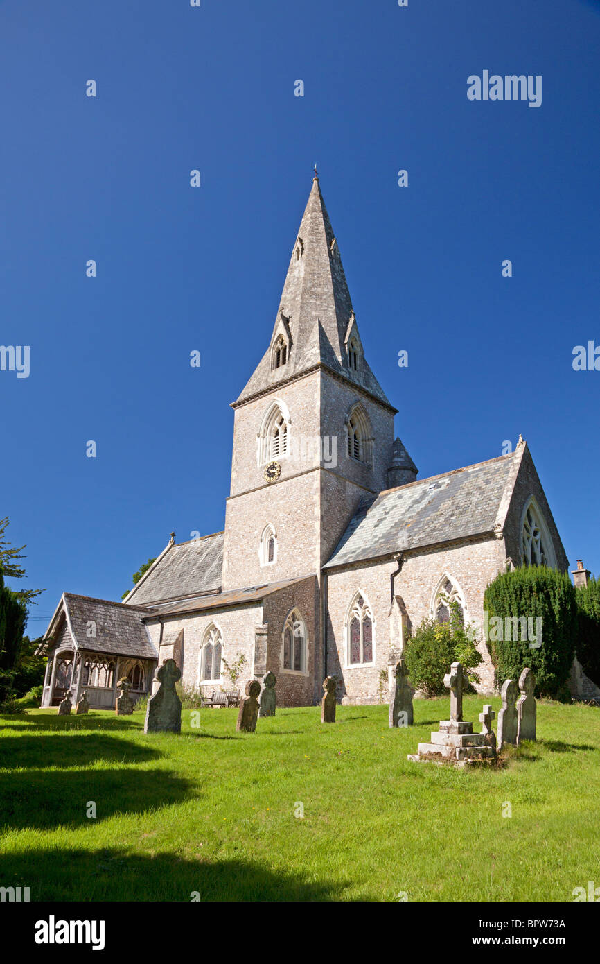 Dorset church churches spire hi-res stock photography and images - Alamy