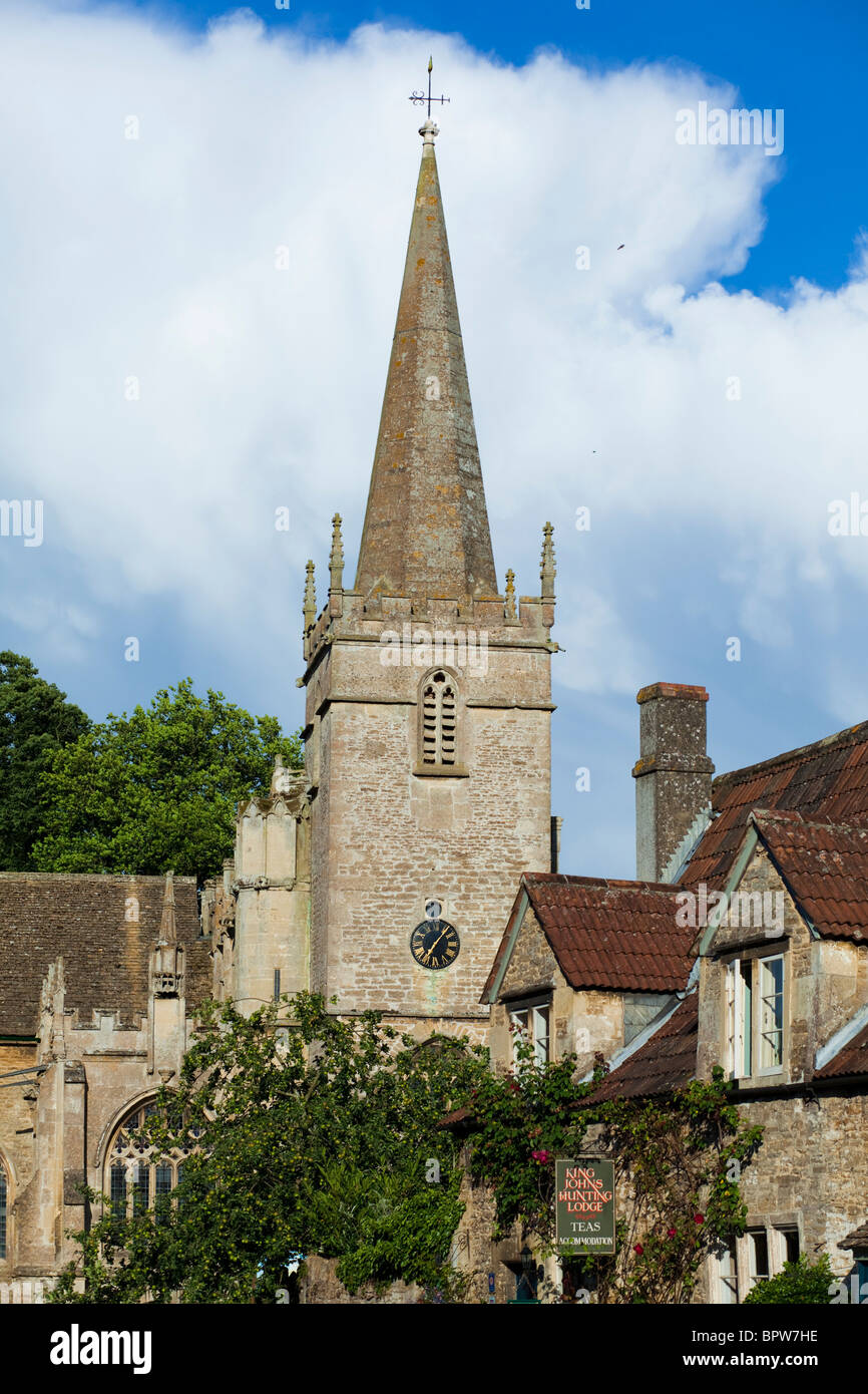 Lacock Church in Wiltshire Stock Photo - Alamy