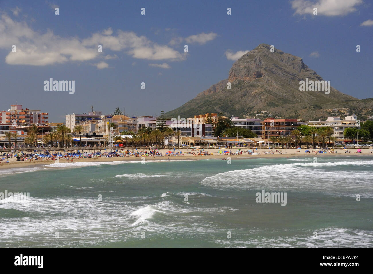 Arenal Beach, Javea, Costa Blanca, Spain Stock Photo - Alamy