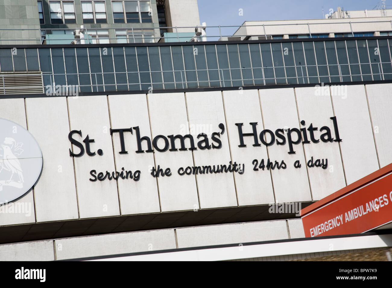 St Thomas' Hospital Stock Photo - Alamy