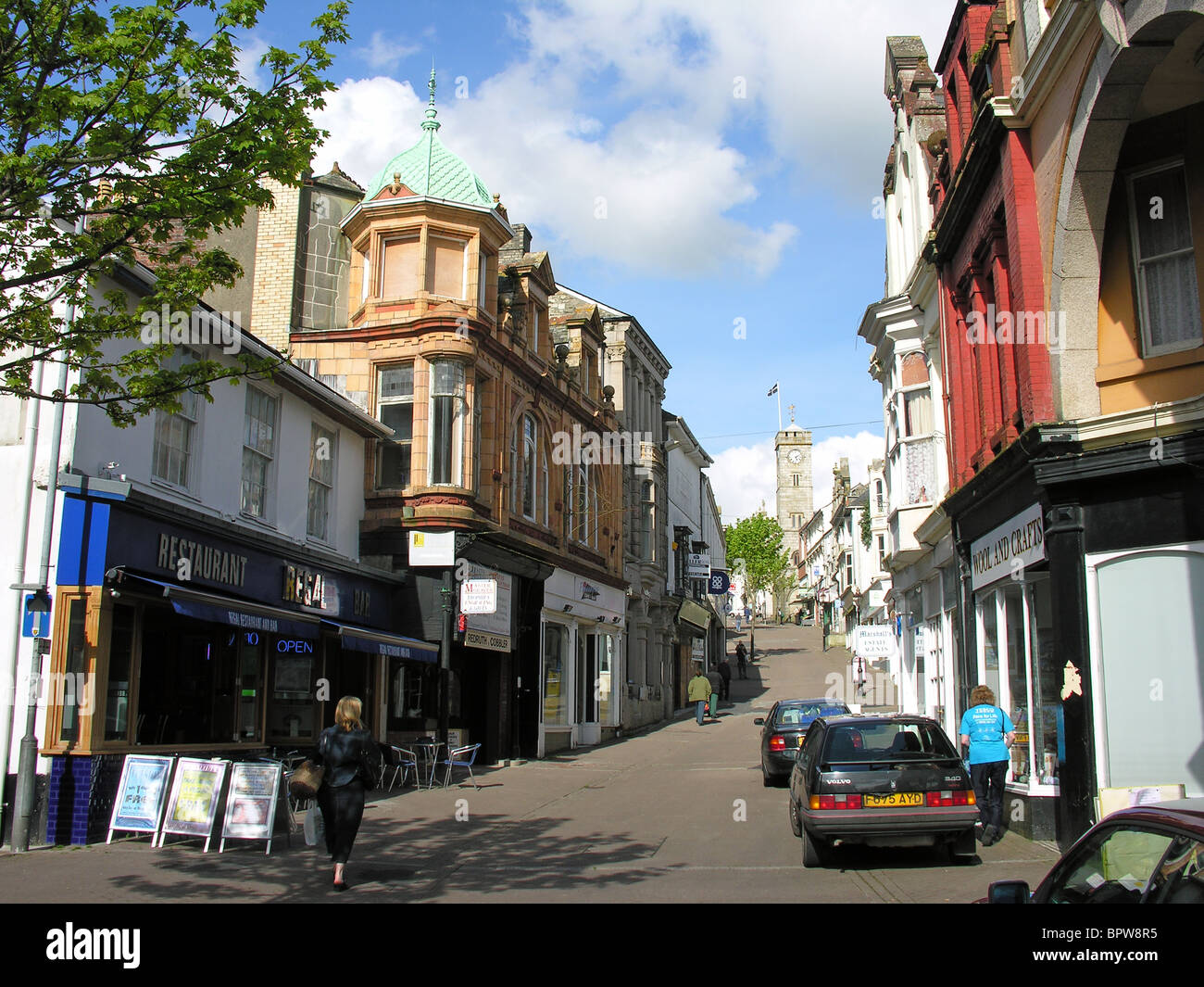 Fore street redruth hi-res stock photography and images - Alamy
