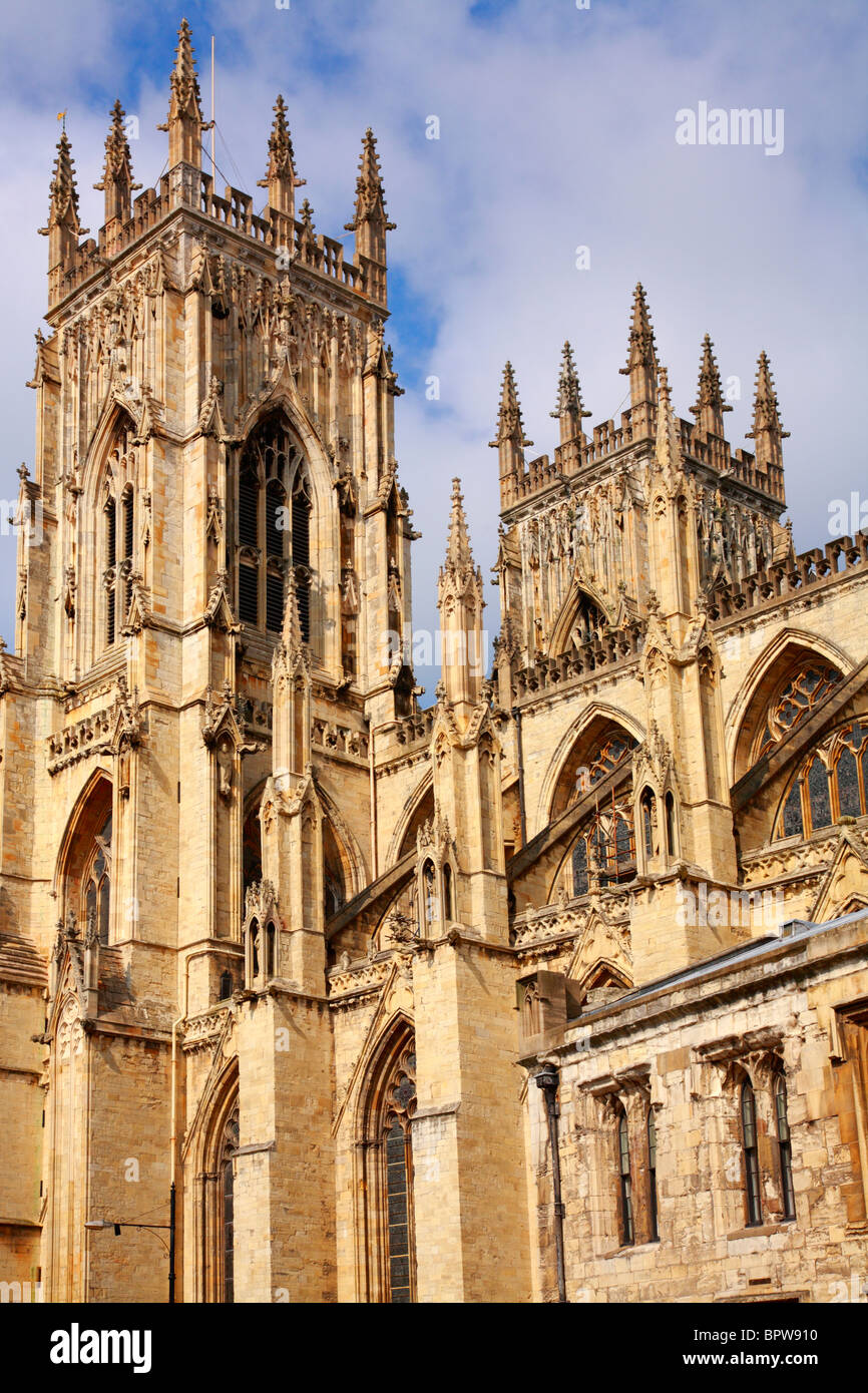 York Minster York City North Yorkshire England UK United Kingdom EU ...