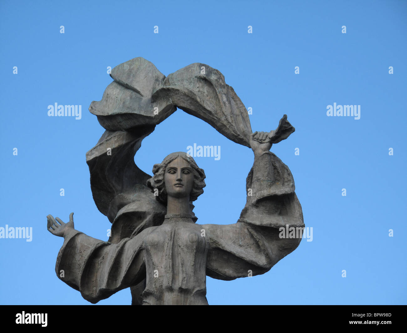 Independence statue by Gabriela Manole Adoc and Gheorghe Adoc Stock ...