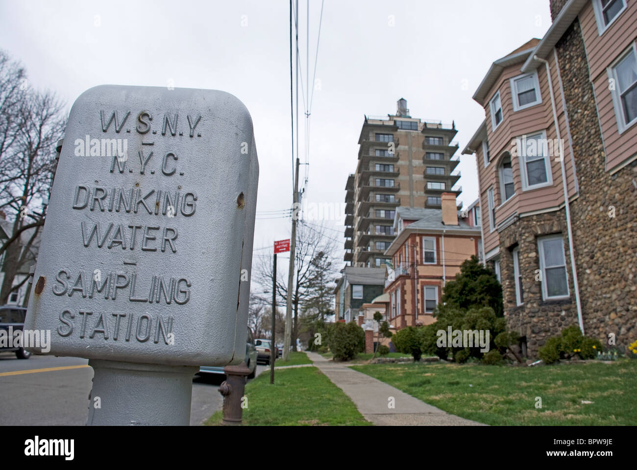 Residential neighborhood water sampling station box for routine New ...