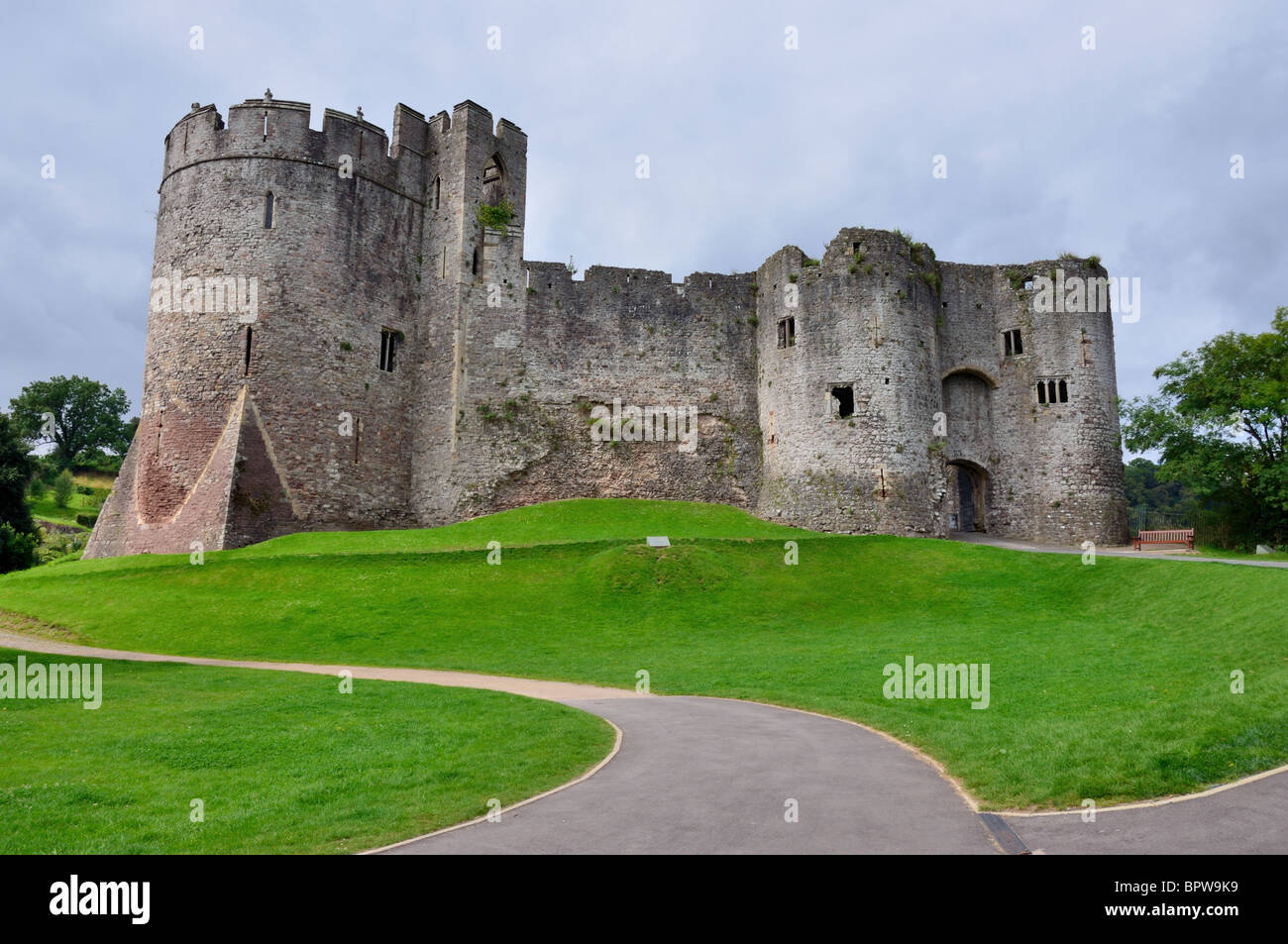 Welsh border castle hi-res stock photography and images - Alamy