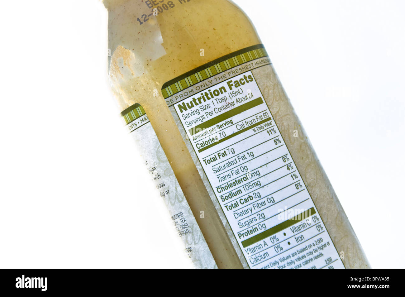 Ingredients label on the box Stock Photo - Alamy