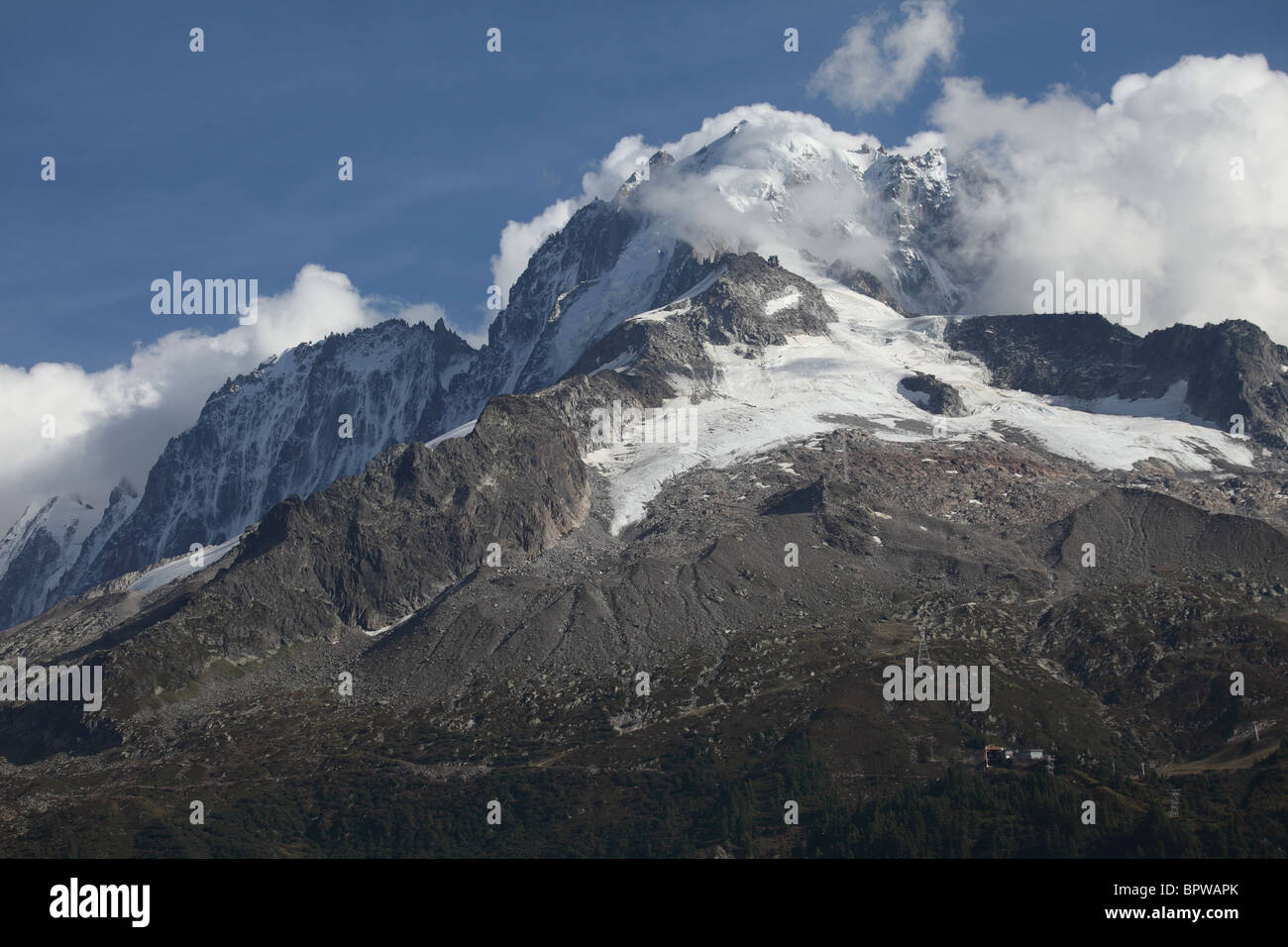 Alpine mountain view Stock Photo - Alamy