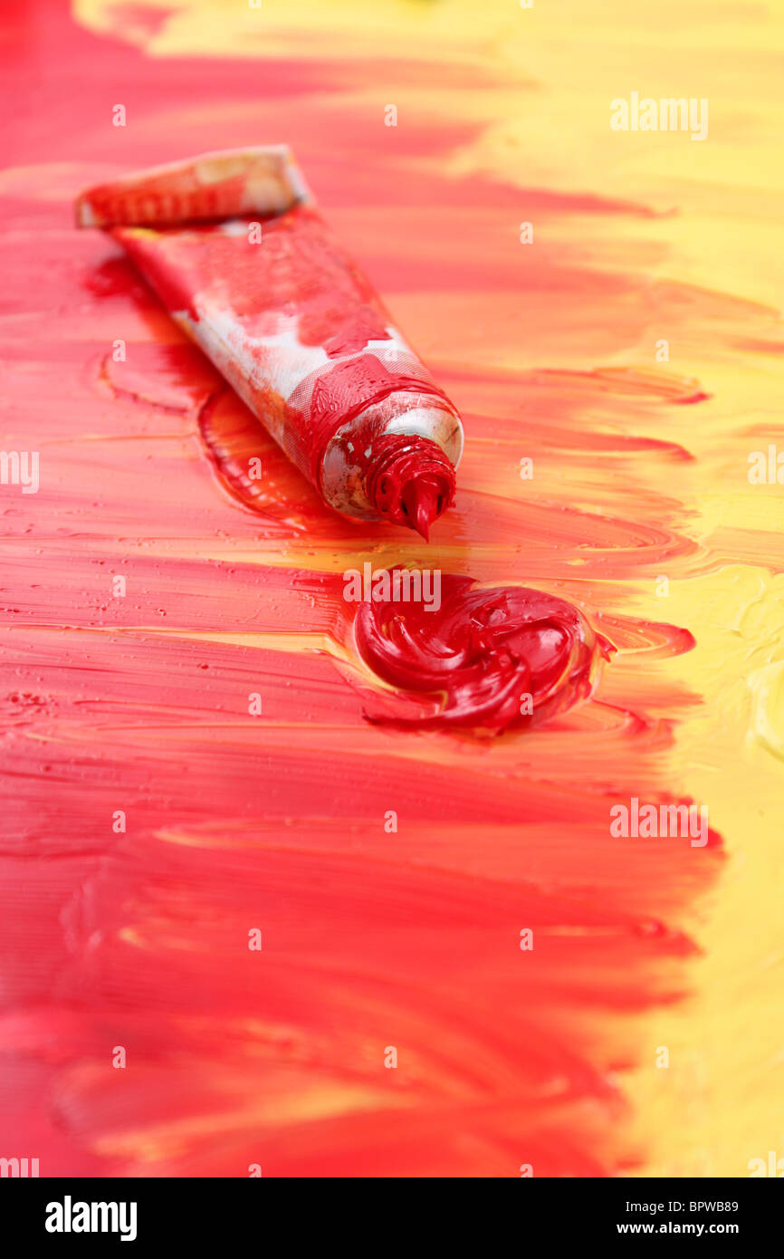 Squeezed out paint High Resolution Stock Photography and Images - Alamy