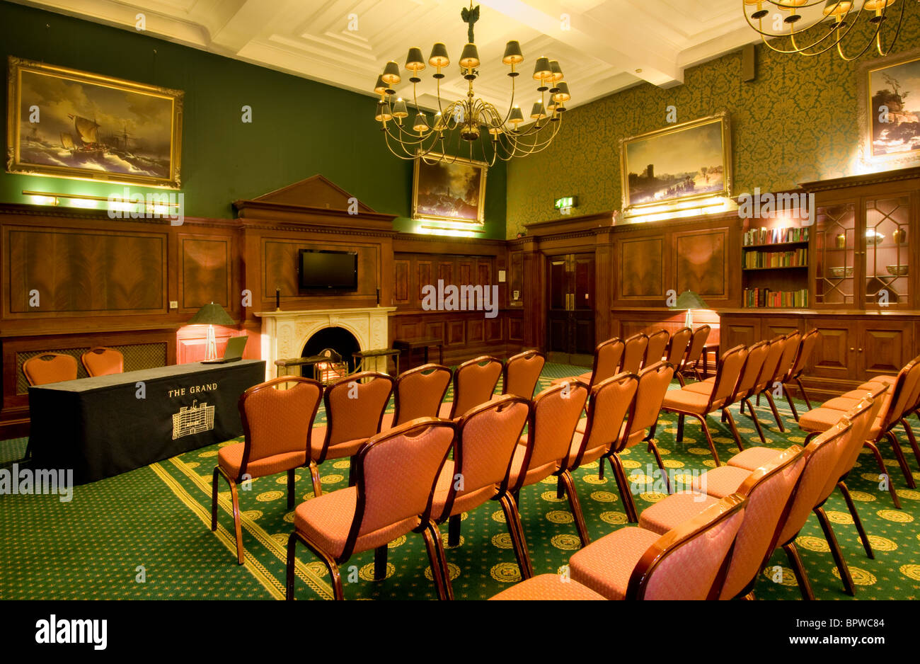 Grand hotel Brighton function room Stock Photo - Alamy