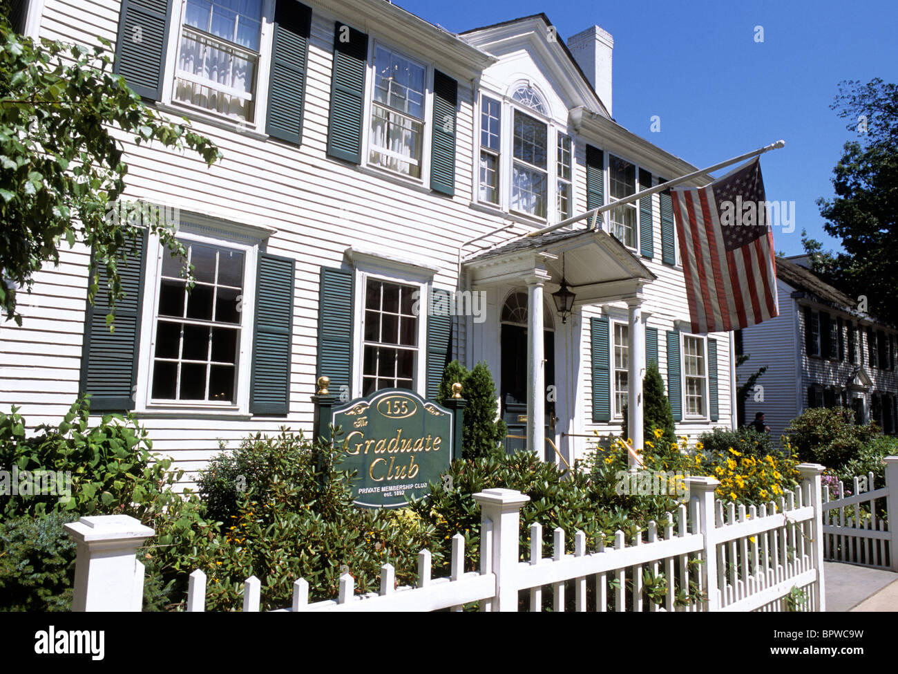 Yale Graduate Club. USA Yale University New Haven Connecticut Stock ...