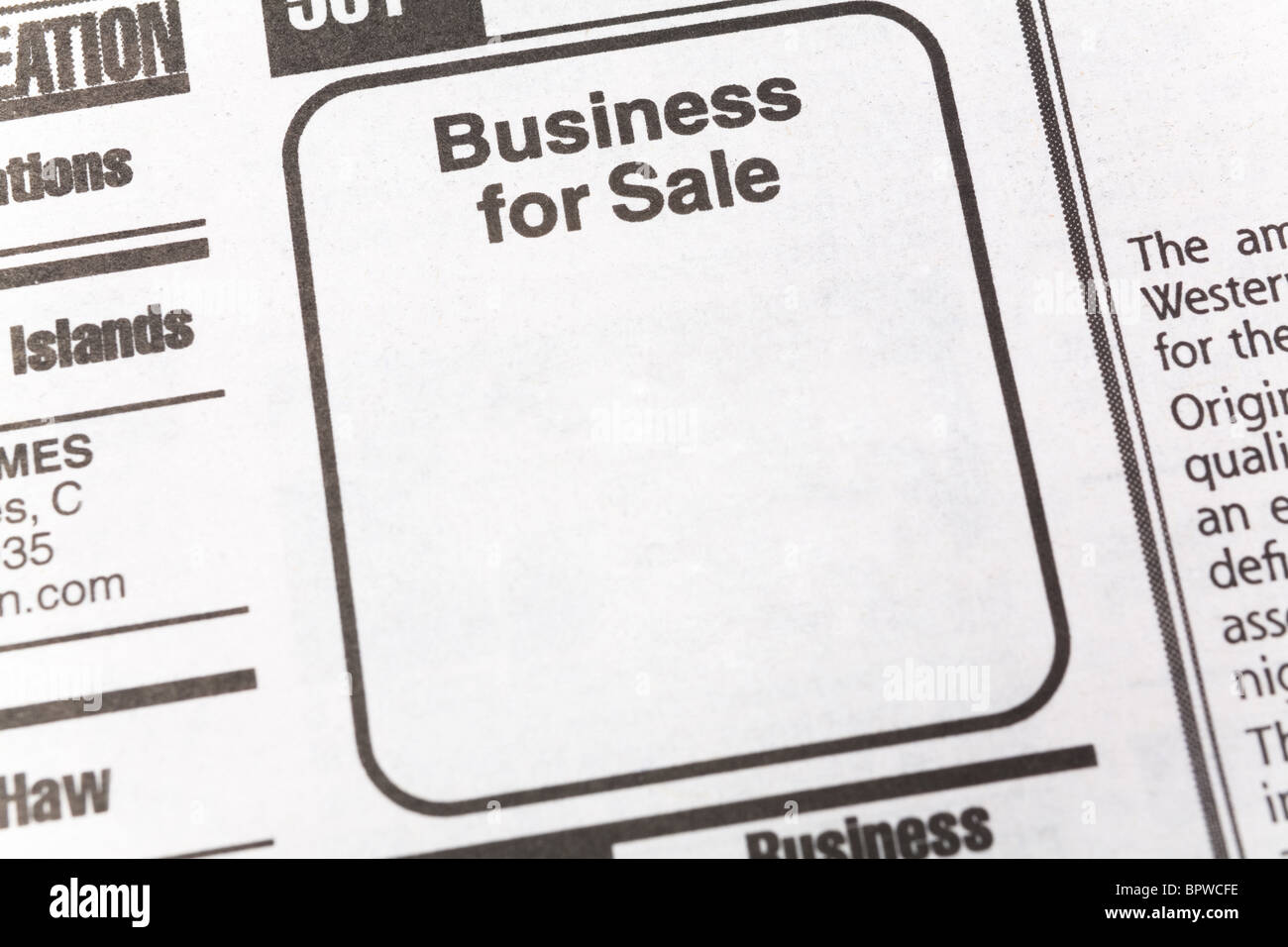 Sale of newspaper hi-res stock photography and images - Alamy