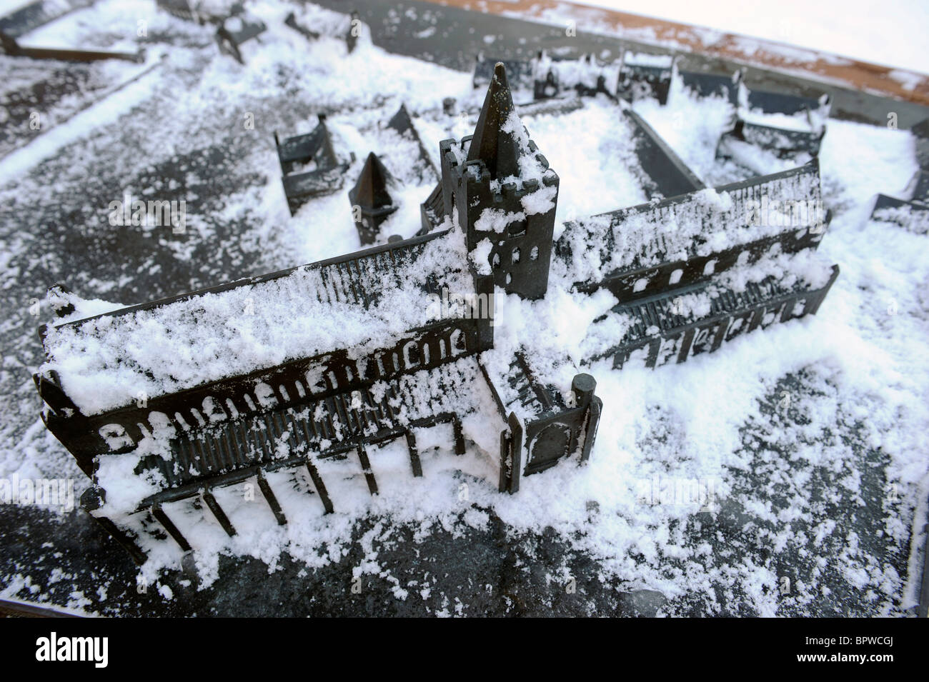 Carlisle Cathedral in the winter snow Stock Photo - Alamy