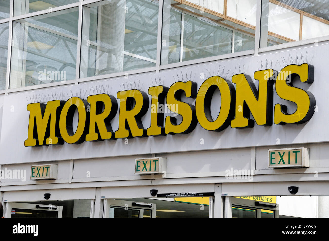 Morrisons logo hi-res stock photography and images - Alamy