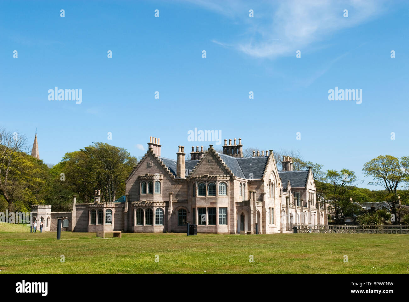 Garrison House in the Ayrshire town of Millport on the Isle of Cumbrae ...