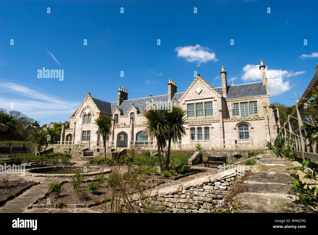 Garrison House in the Ayrshire town of Millport on the Isle of Cumbrae ...