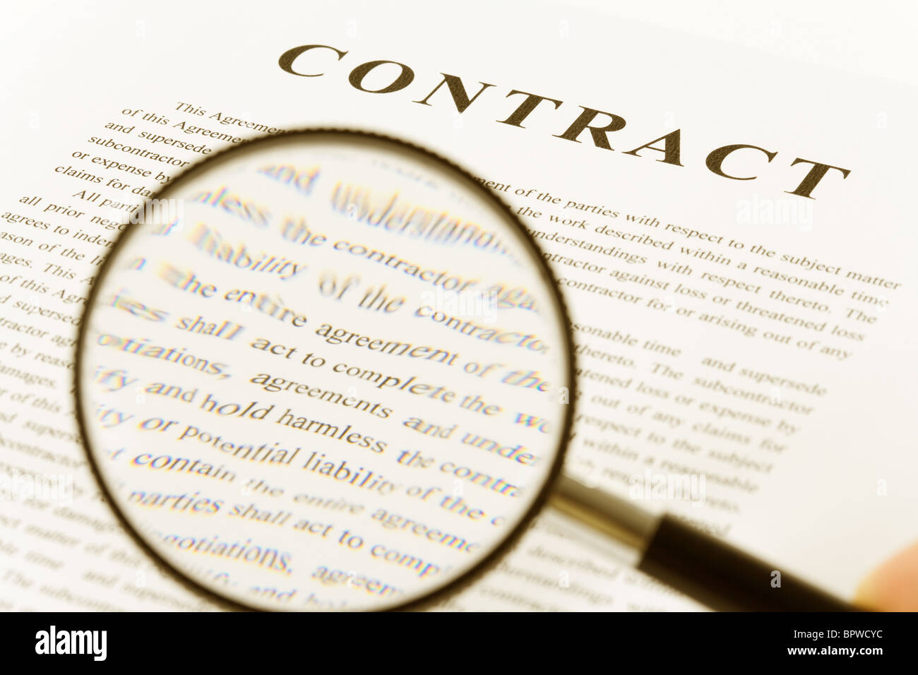 Magnifying glass text hi-res stock photography and images - Alamy