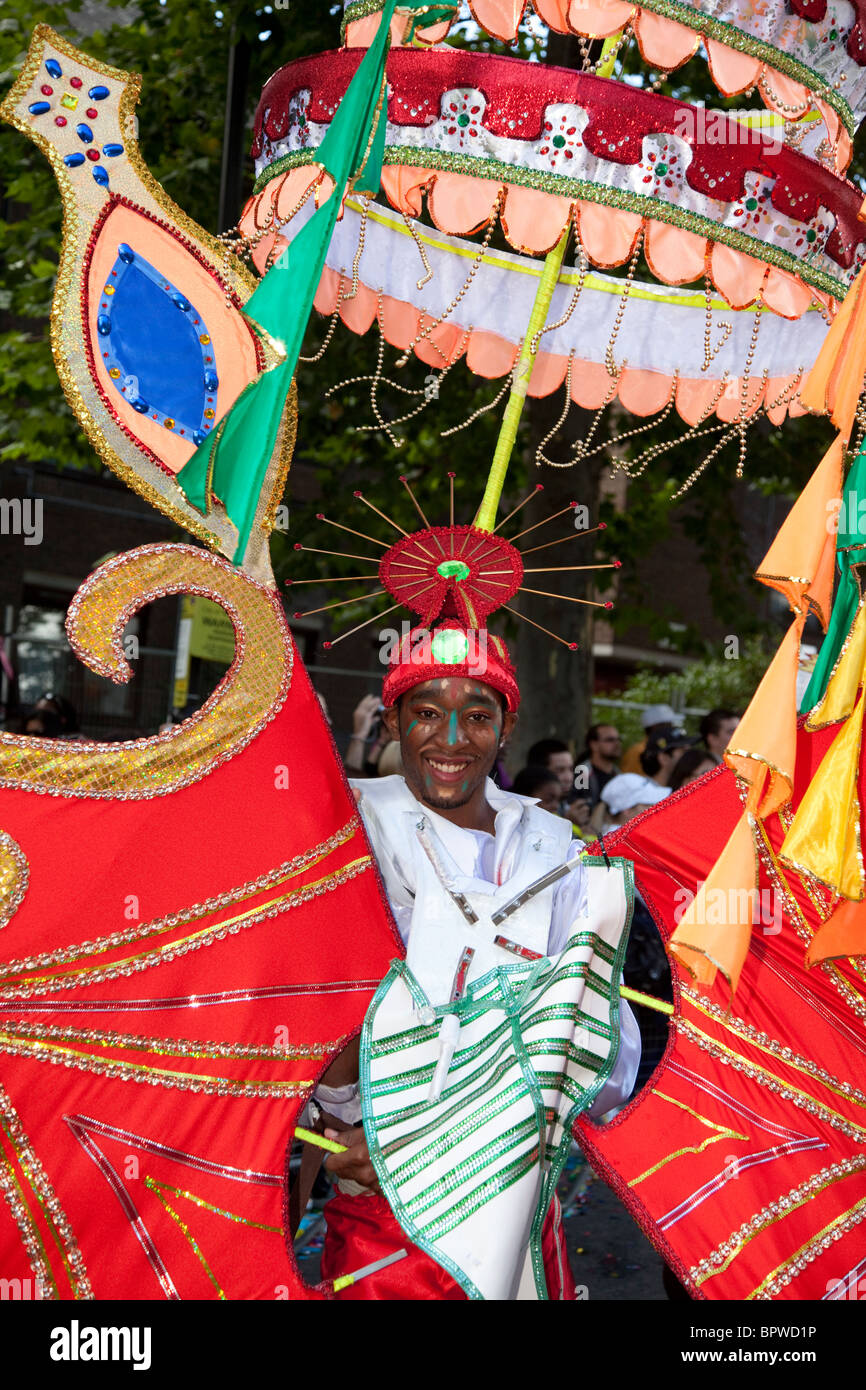 Notting Hill Carnival parade, London, England, United Kingdom Stock ...