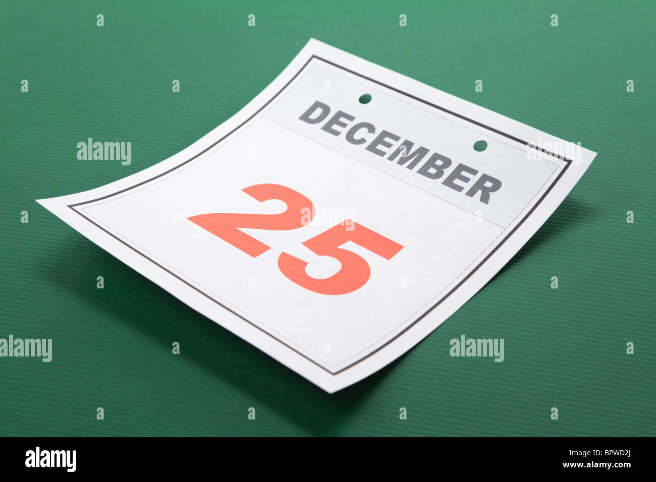Christmas day, calendar December 25 for background Stock Photo - Alamy