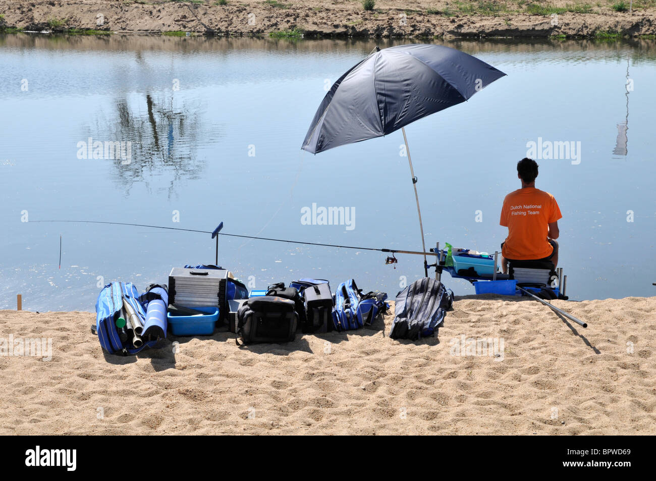 Dutch angler, 12th European Championships in freshwater angling ...