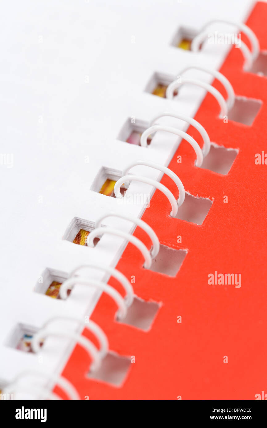 Red note book hi-res stock photography and images - Alamy