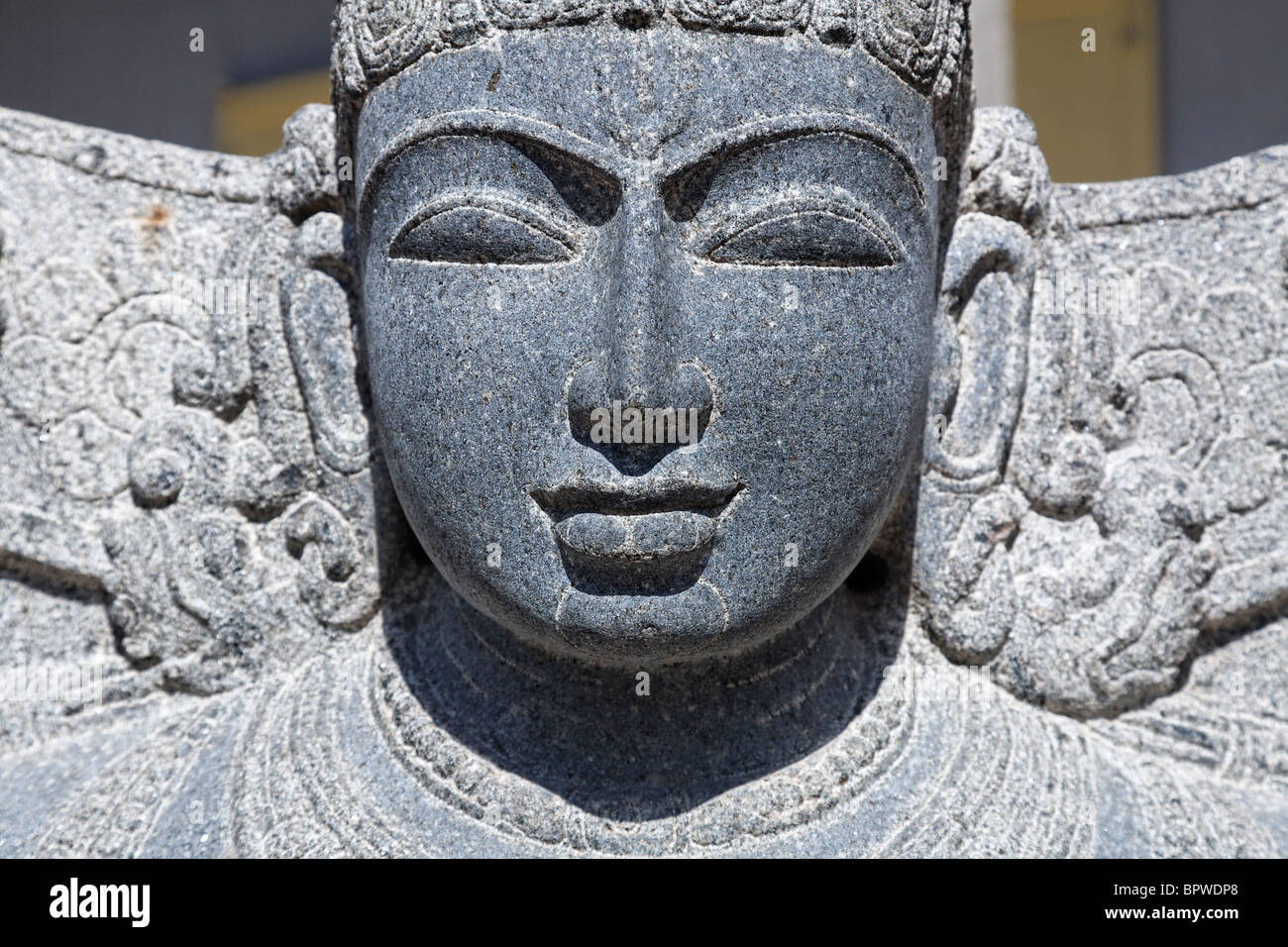 Exhibit at the Archeological Survey of India Museum, Mamallapuram ...